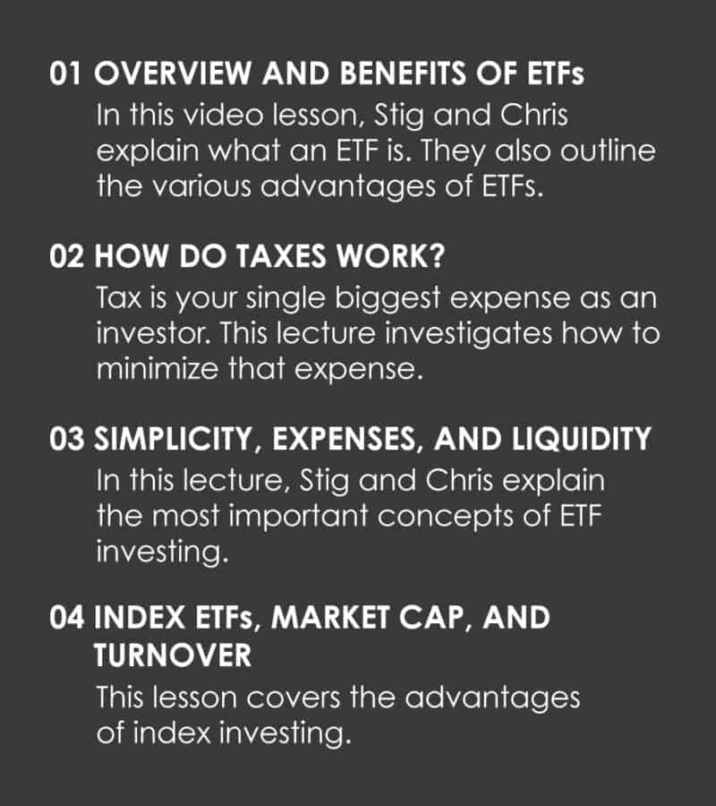 How to Invest in ETFs Video Course - The Investor's Podcast Network